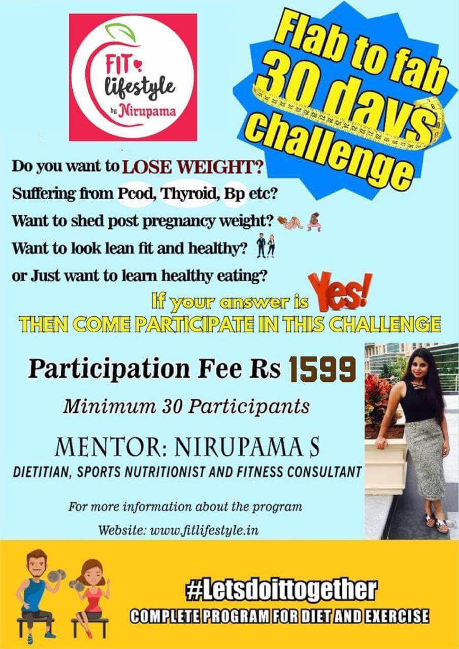 FLAB TO FAB 30 DAYS CHALLENGE - Fit Life Style